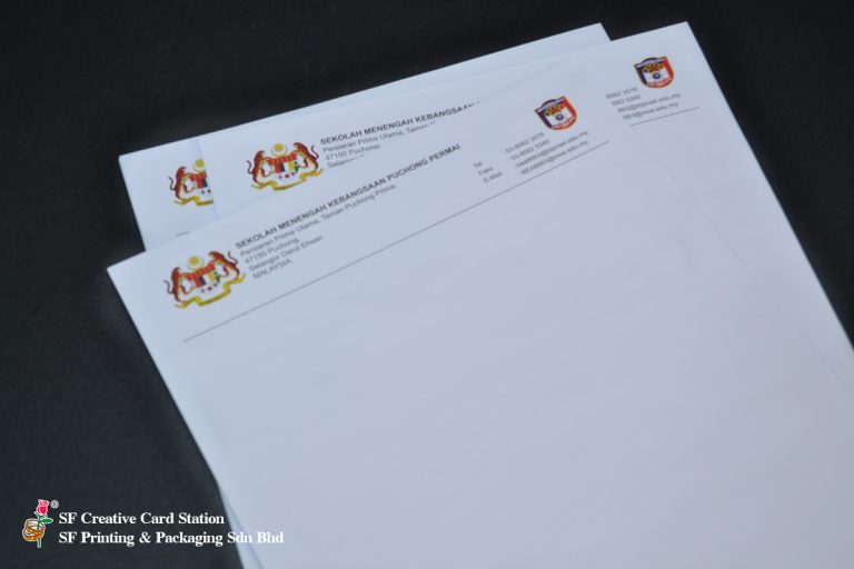 Letterhead Printing - SF Creative