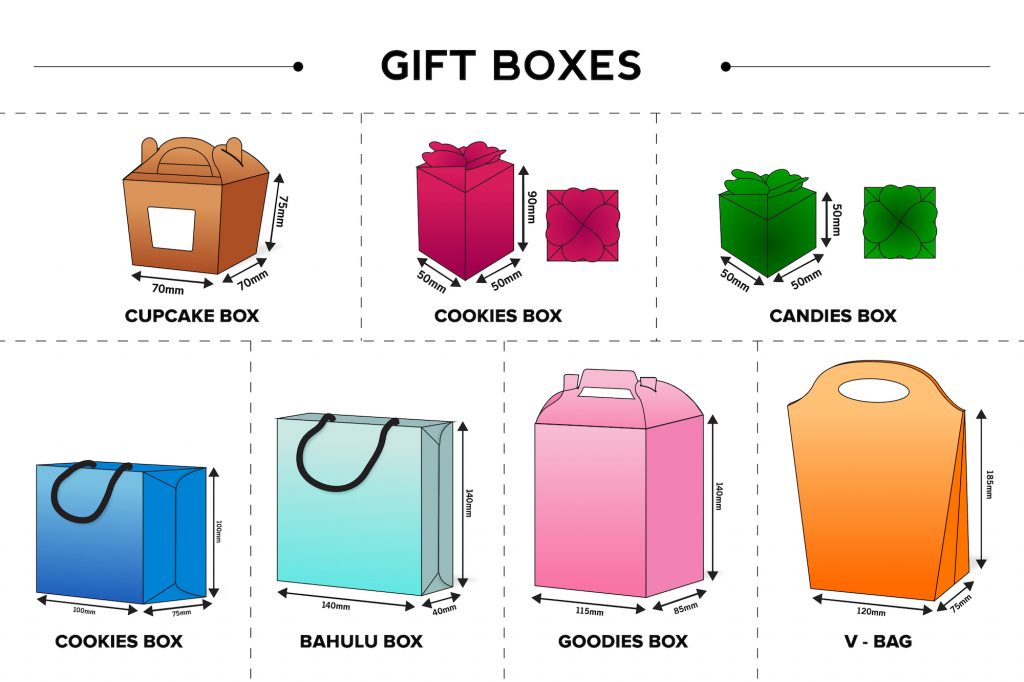 Packaging Boxes/ Gift Boxes / Paper Bag Printing - SF Creative